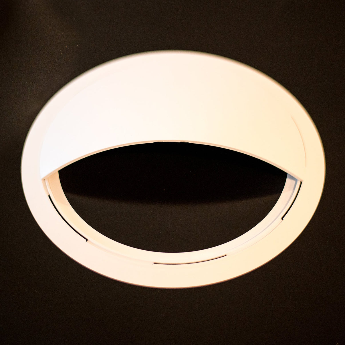 6" Half Moon Shield & Trim Assembly – LunaLids